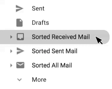 Sort Gmail Inbox - Features